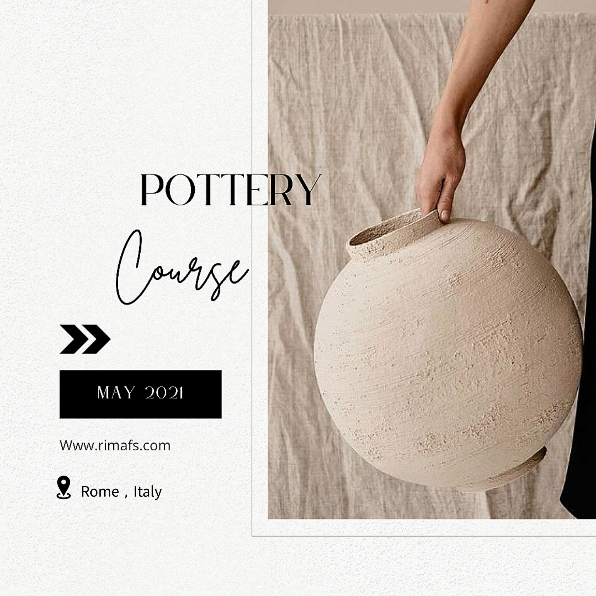 pottery course - PARSFORTE