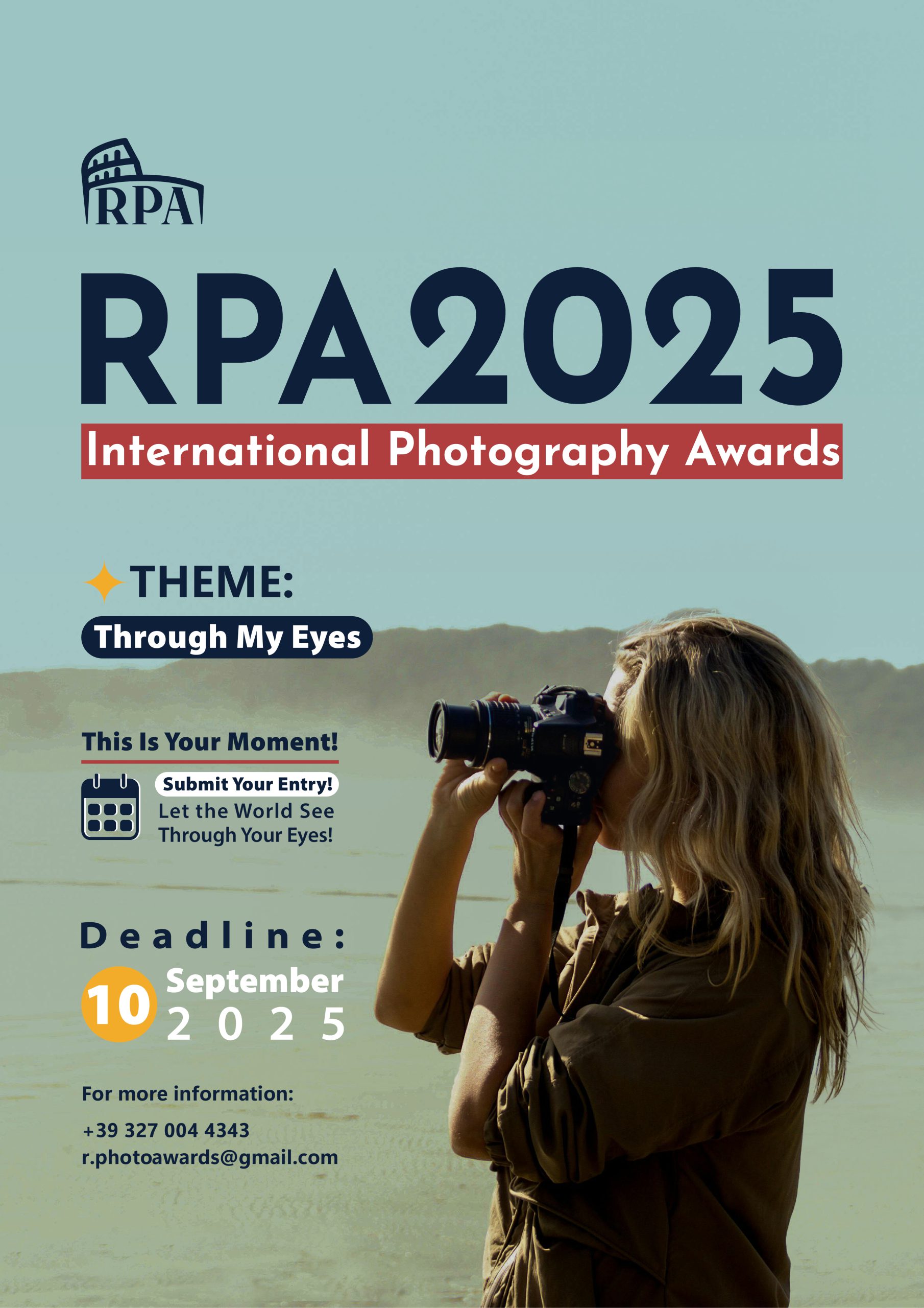 Join the RPA 2025 International Photography Awards! - PARSFORTE